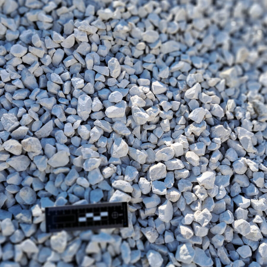 Gravier 10/20 concassé calcaire - Via Materiaux