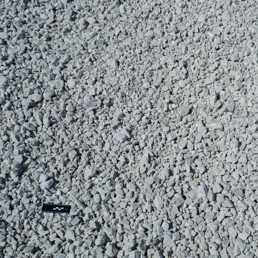 Gravier 10/40 concassé calcaire - Via Materiaux